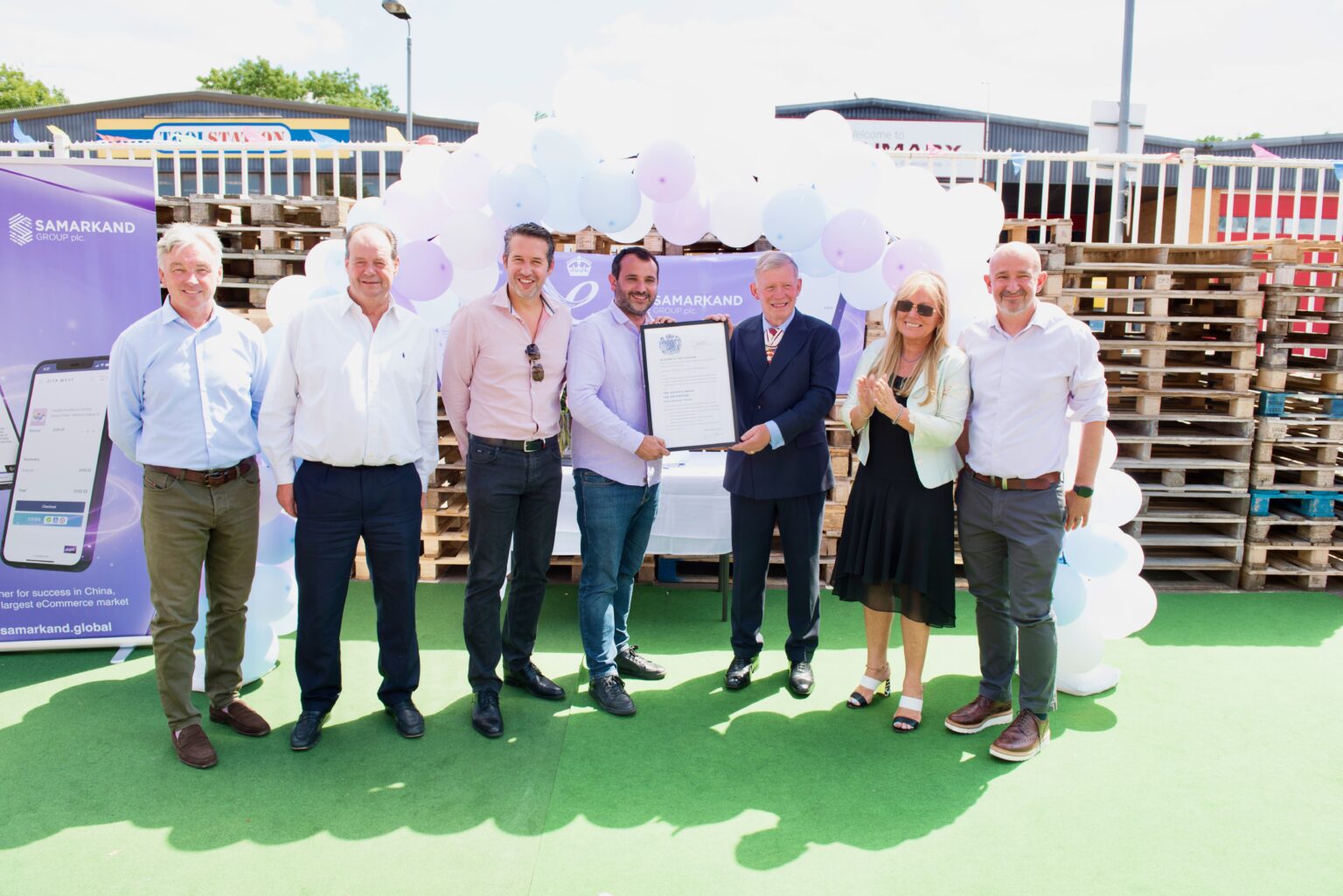 Samarkand celebrate their Queen’s Awards for Enterprise in ...